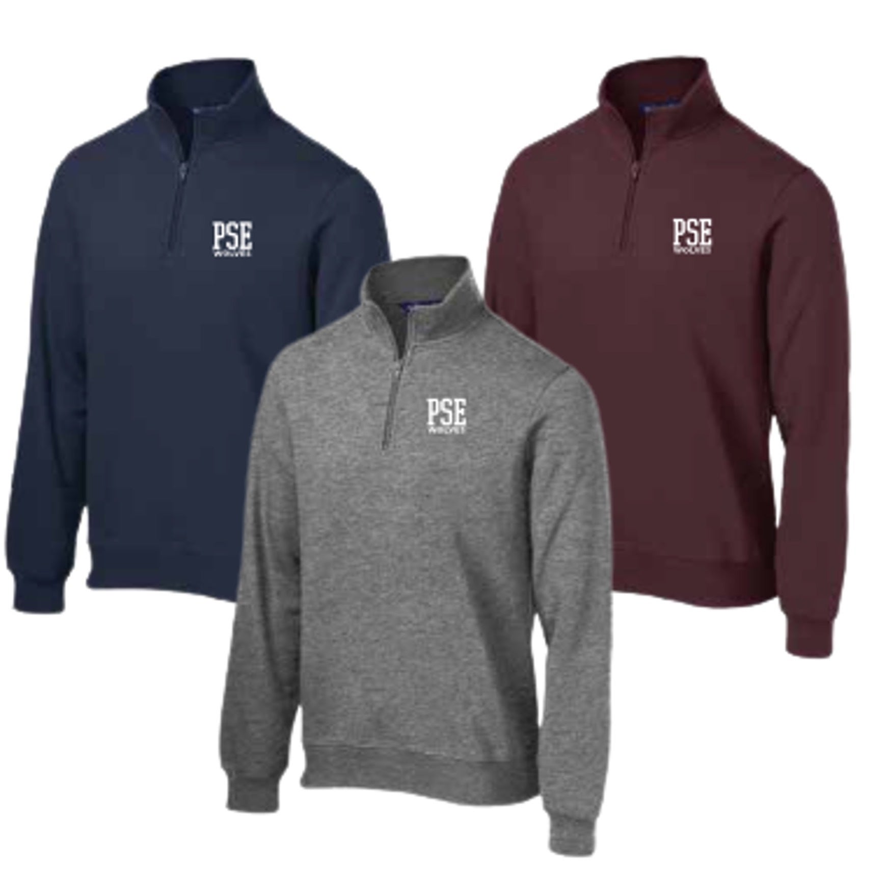 Adult PSE Sport Tek 1/4 Zip | BVHS School Store