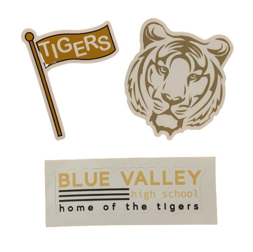 Tiger Sticker Pack | BVHS School Store
